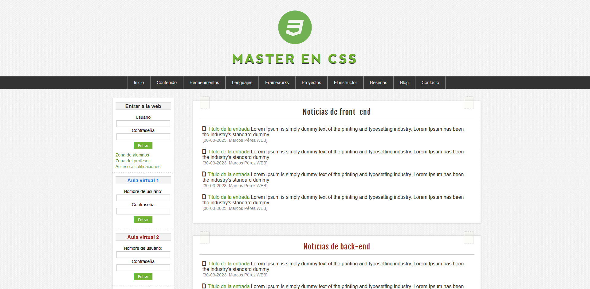 Portafolio - Marcos Pérez